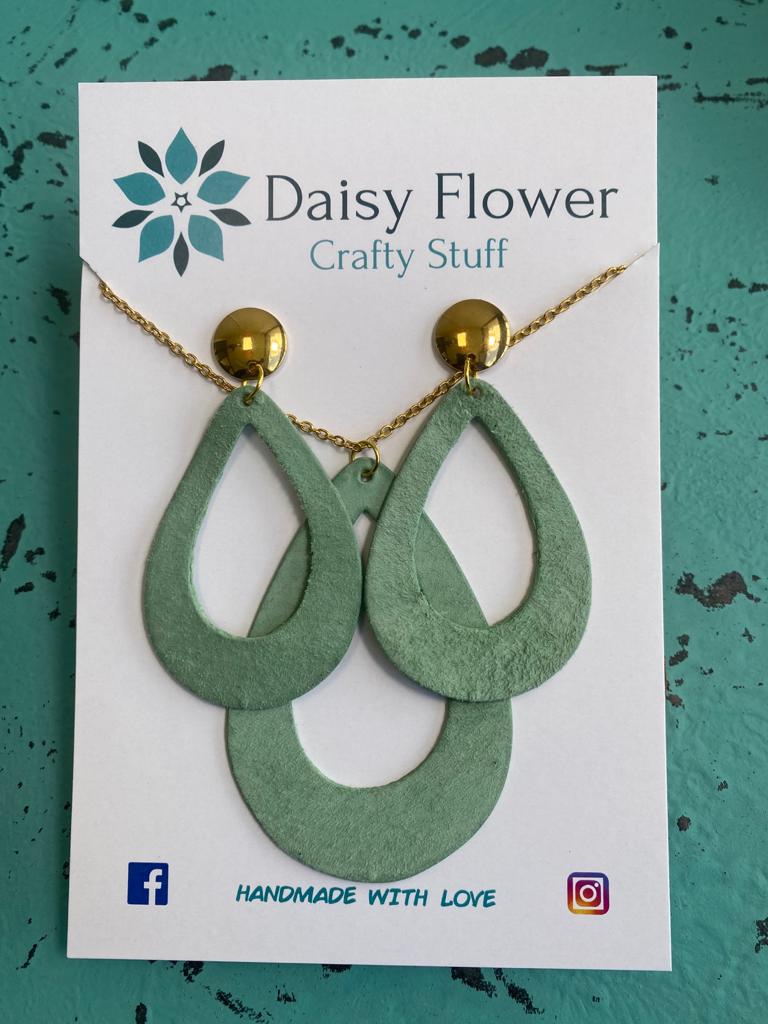 Leather set – Daisy Flower Crafty Stuff